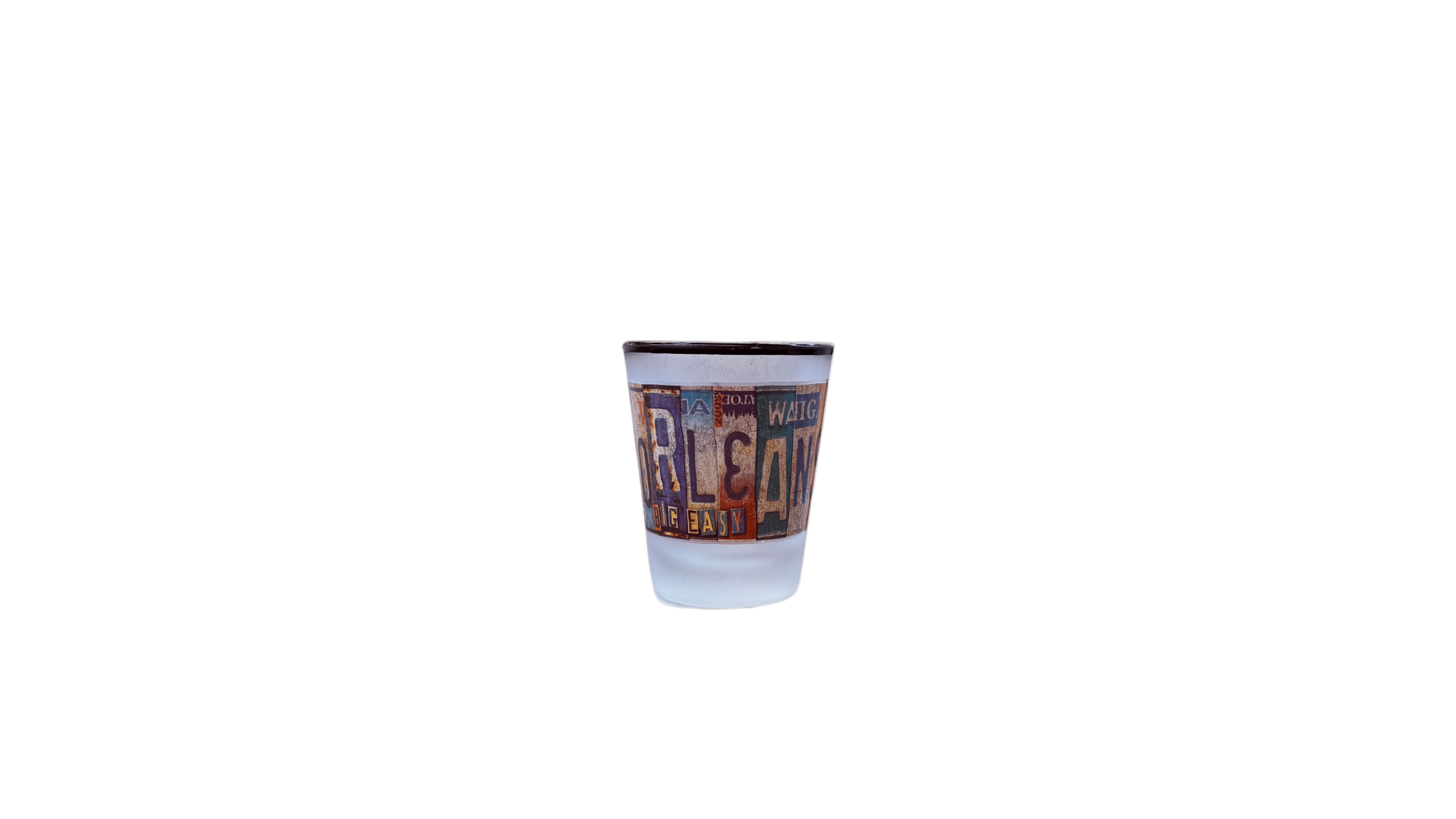 License Shot Glass | New Orleans Gift – French Quarter Gift Shop